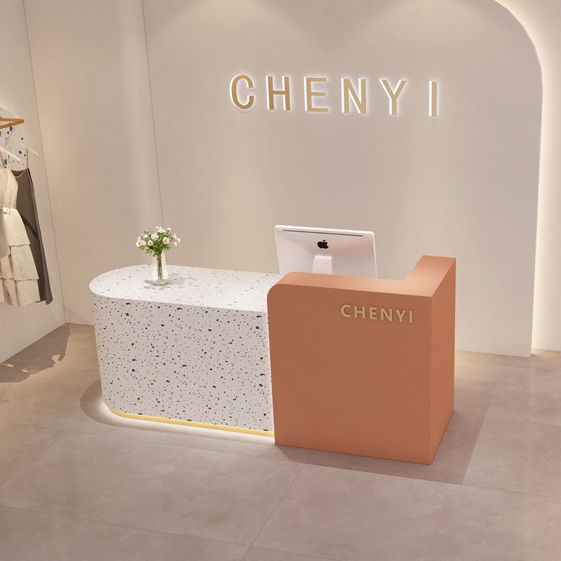 Clothing store cashier counter, women s clothing bar counter, hair ...