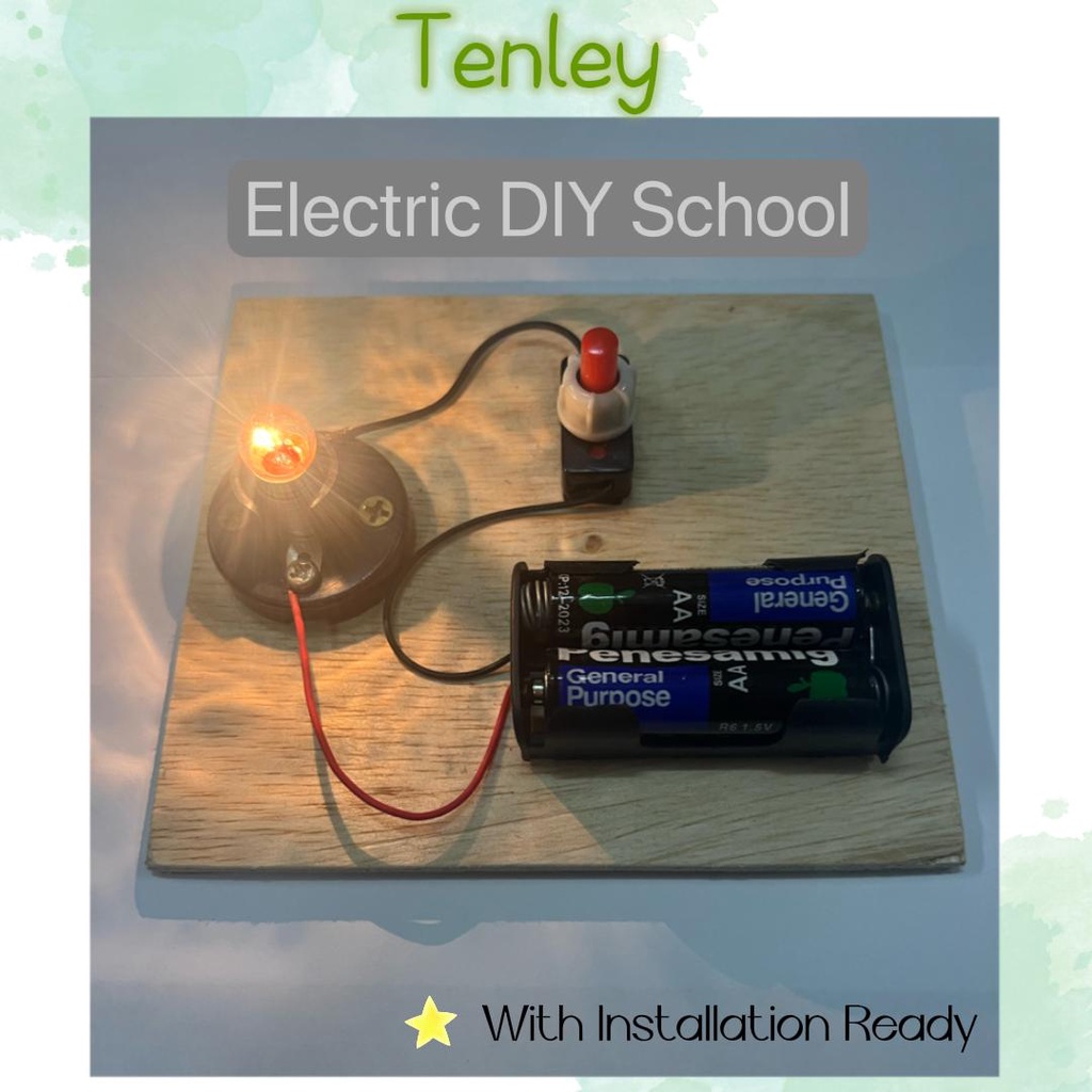 Electric DIY School Science RBT Sekolah Project [Projek Litar Siri ...