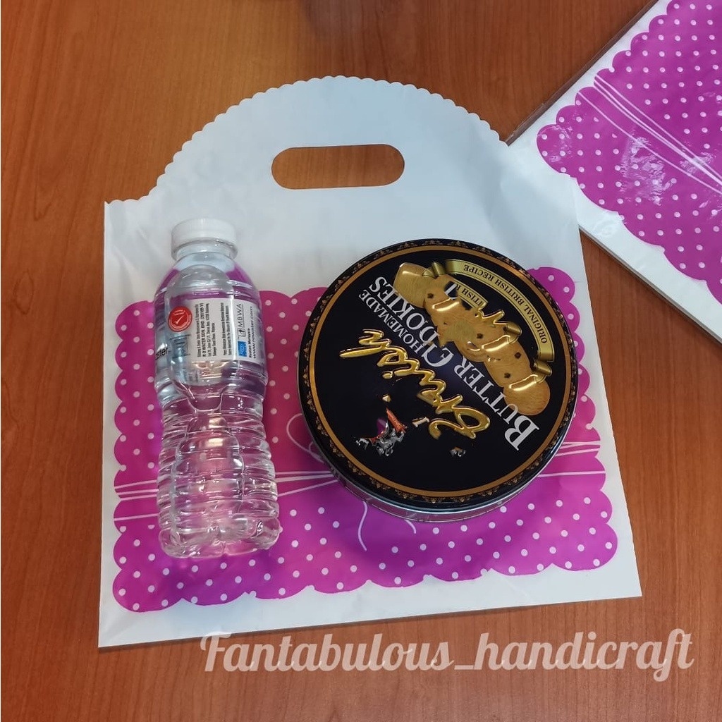 1pack(50pcs) Plastic Goodies Bag Beg Plastik Tebal OY Event Bag / Beg ...