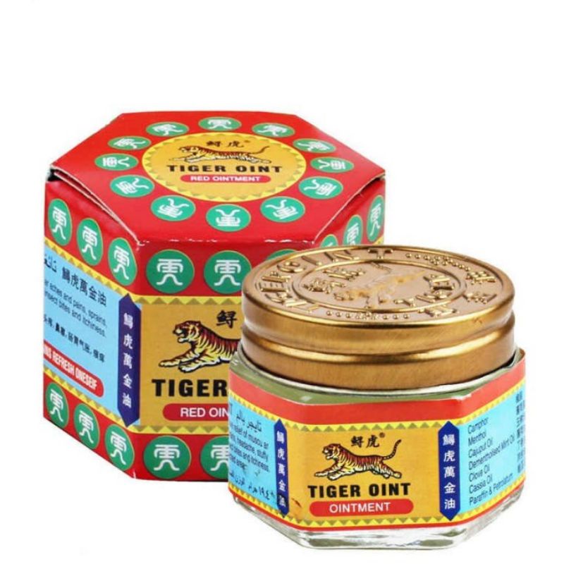 TIGER OINT WHITE OINTMENT / PLUS OINTMENT RUB 19.4G | Shopee Malaysia