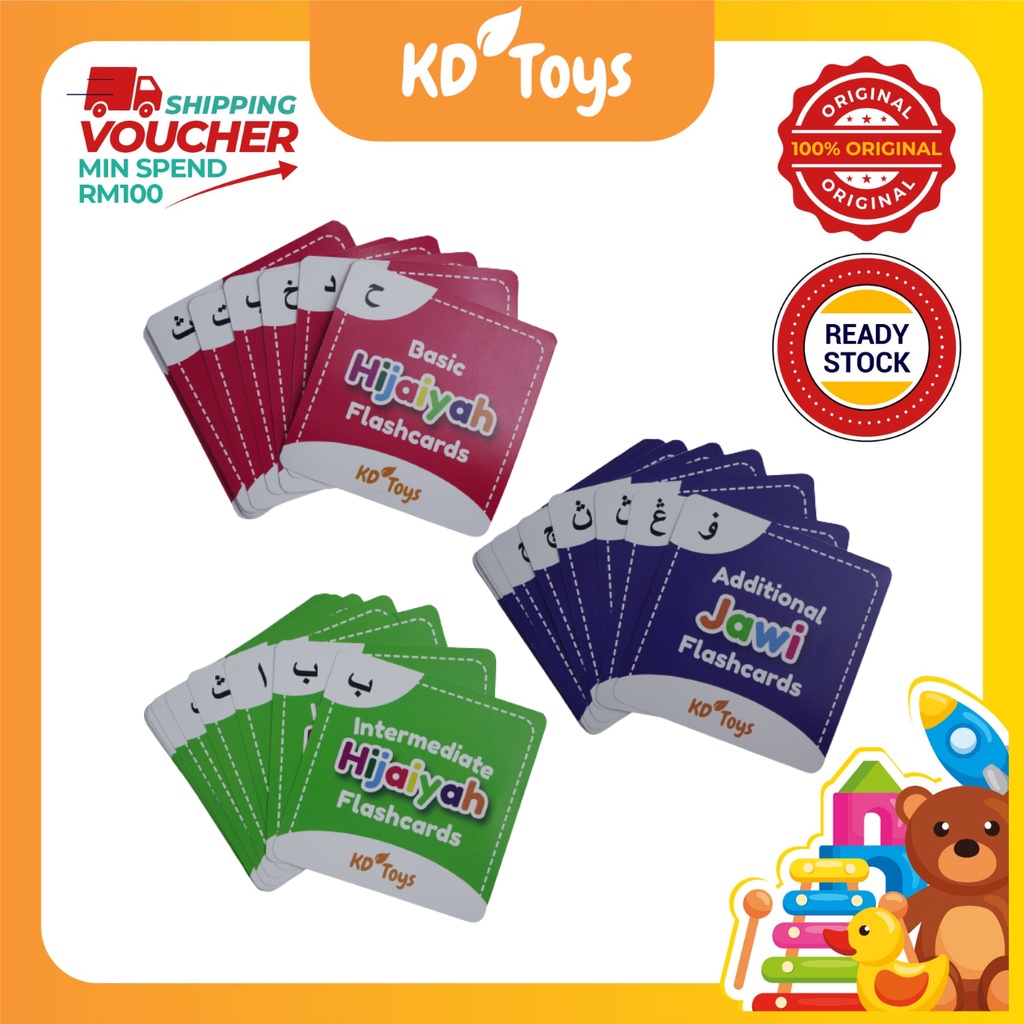 Colourful Flashcard Jawi Hijaiyah and Jawi letters, huruf, buat jawi ...