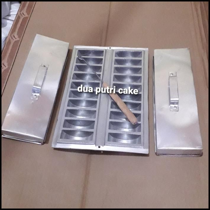 Mold/Pan for Pukis Cake/Pancong Cake Filled with 20 Holes + Lid & Pry ...