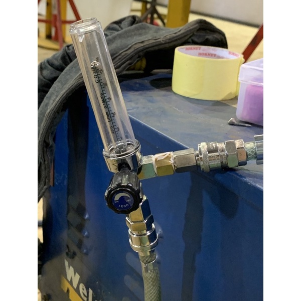 welding Tig argon control gas purging meter welding meter adjusted ...