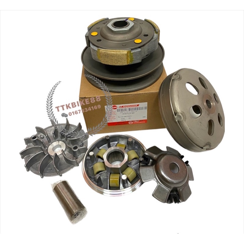 SYM JET POWER & JET POWER 125 KARISMA AUTO REAR PULLEY & FRONT PULLER ...
