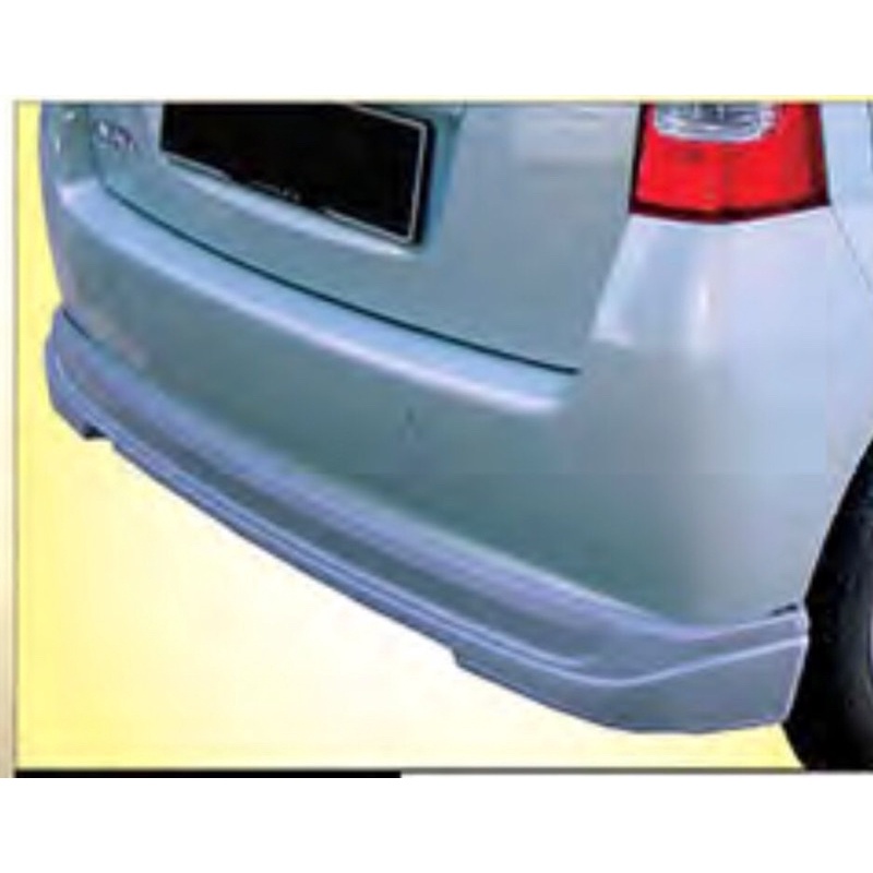 🔥perodua viva full bloom (fiber) fiberglass Rear Skirt lip bodykit NO ...