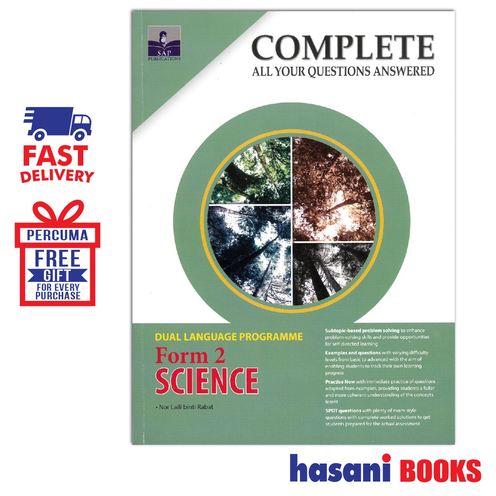 HASANI SAP COMPLETE DUAL LANGUAGE PROGRAMME SCIENCE FORM 2 ...