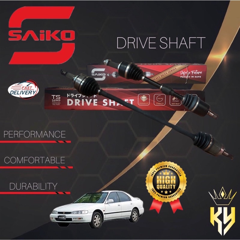 SAIKO DRIVE SHAFT HONDA ACCORD SV4 ABS GEAR (AUTO) (MANUAL) (HO-8-054) (HO-8-055) (HO-8-060 ...