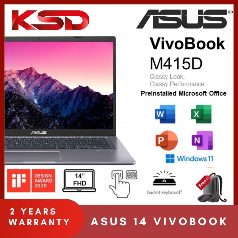 Asus 14 M415D-AEK933WS / AEK932WS / M515D-AEJ1587WS / AEJ1588WS AMD ...