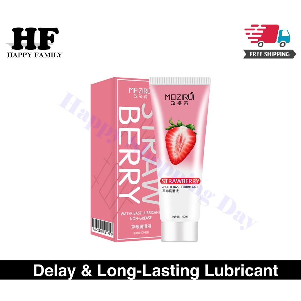 [ Strawberry ] Adult Personal Water Based Aloe Vera Lubricant for Adult ...
