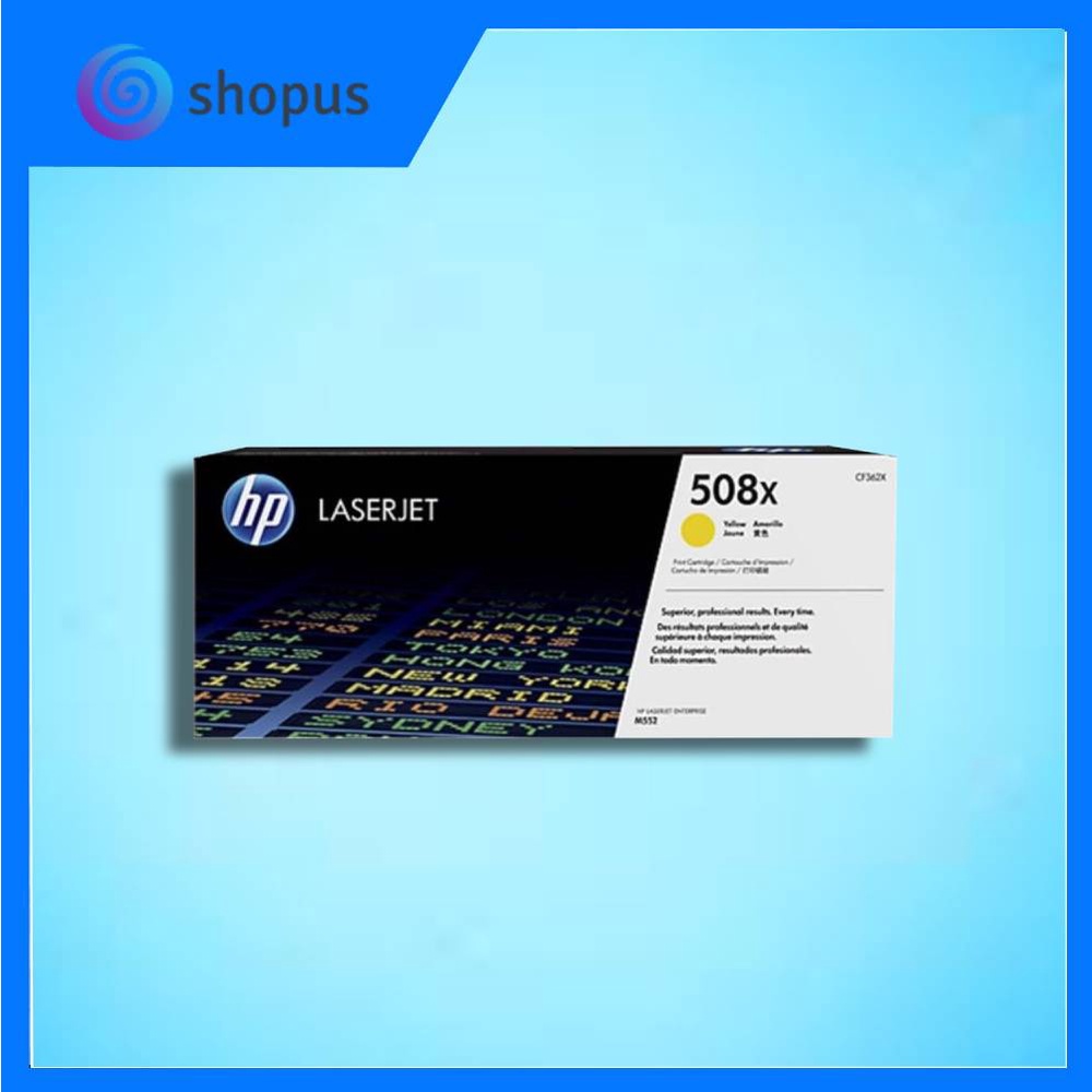 HP 508X Yellow Original LaserJet Toner Cartridge (CF362X) | Shopee Malaysia