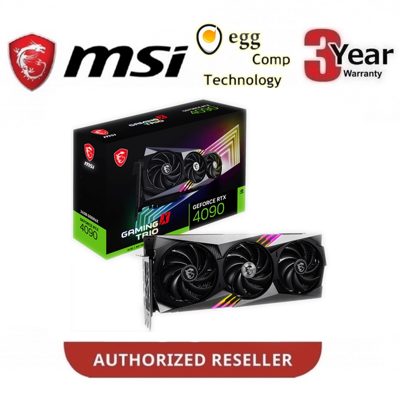 MSI RTX 4090 GAMING X TRIO 24G RTX4090 | Shopee Malaysia
