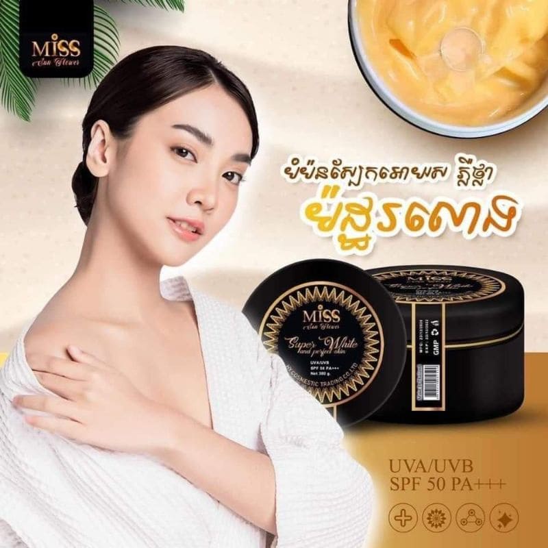 Miss Sunflower Super White and Perfect Skin UVA/UVB SPF 50PA+++ 250g ...