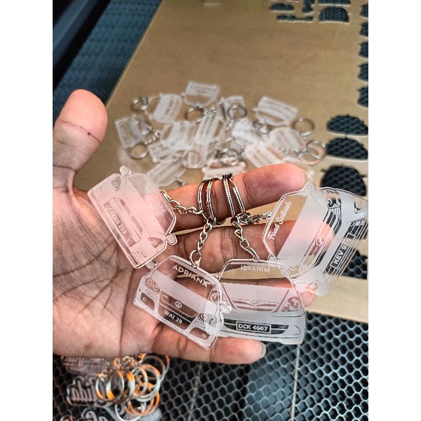 KEYCHAIN KERETA murah boleh add nama dan nombor | Shopee Malaysia