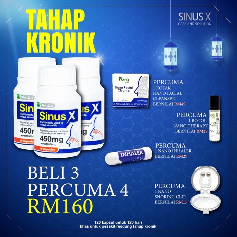 [100% ORIGINAL]RAIQA UBAT RESDUNG SINUS CARE SINUS X ORIGINAL SABUN ...
