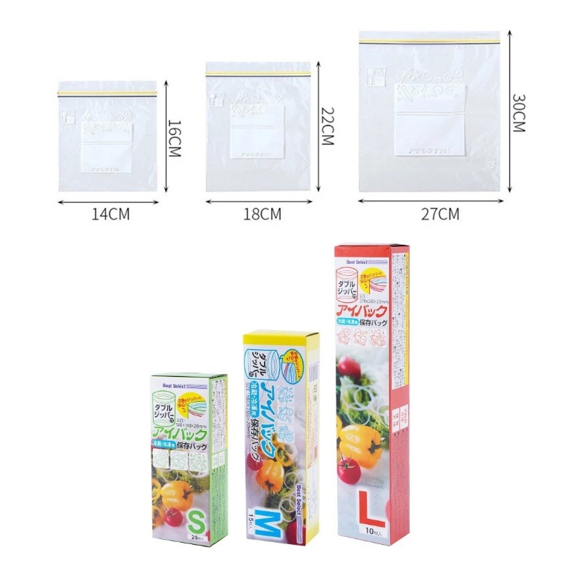 Zip Lock Bag Food Resealable Zipper Bag For Food Transparent Zip Lock ...