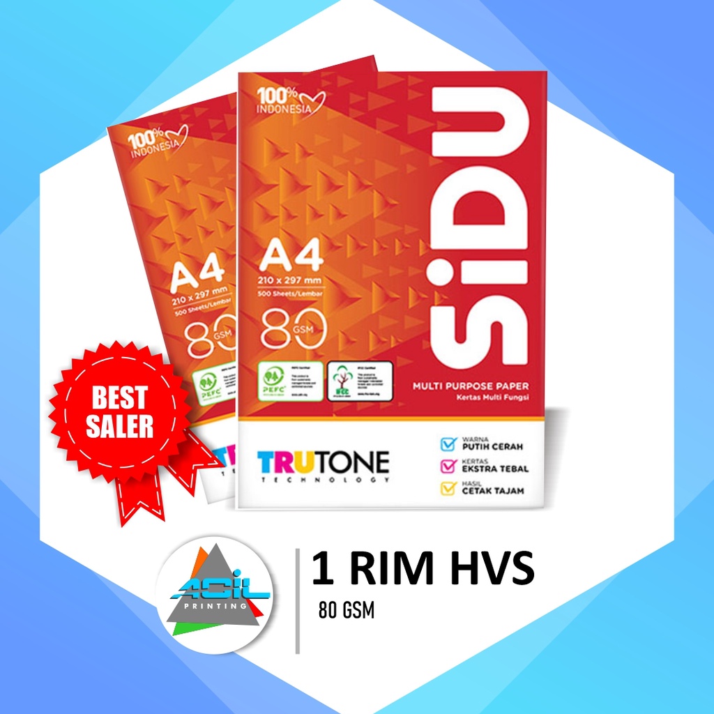 Sinar Dunia HVS Paper A4 80 Grams | Shopee Malaysia