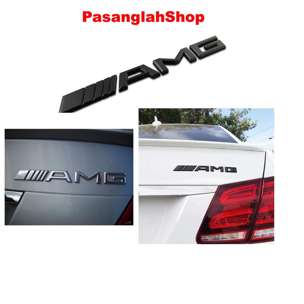 Mercedes Benz AMG Logo AMG Emblem | Shopee Malaysia