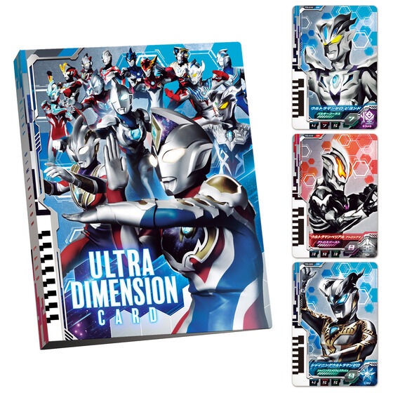 Ultra Dimension Card Series Official Binder Ultraman Decker Toy ...