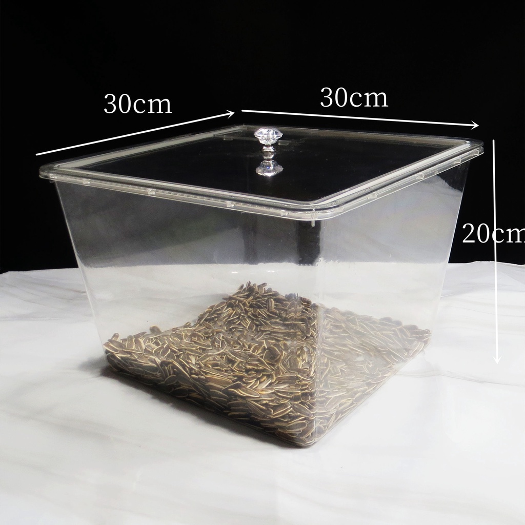 Supermarket Foodstuff Box Transparent Storage Box Plastic Acrylic ...