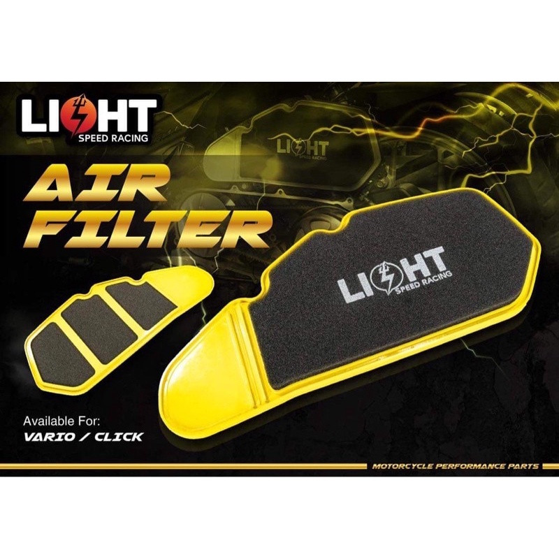 Light Speed Racing Air Filter Honda Vario150 | Shopee Malaysia