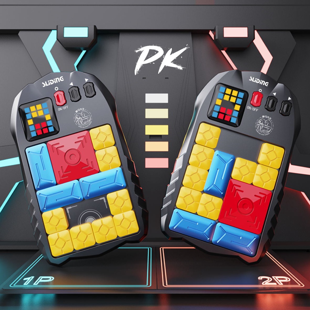 Timing Breakthrough Huarongdao Sliding Puzzle 500 Questions LED Display ...