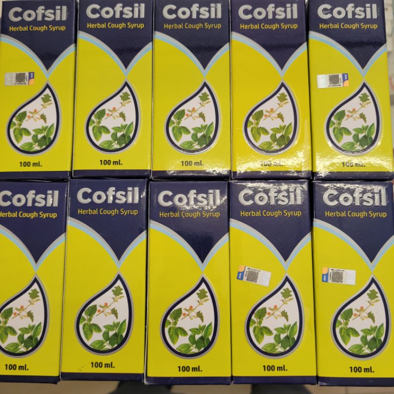 Cofsil Herbal Cough Syrup 100ml x 10bottles (Rm7.5 x 10= RM75) | Shopee ...