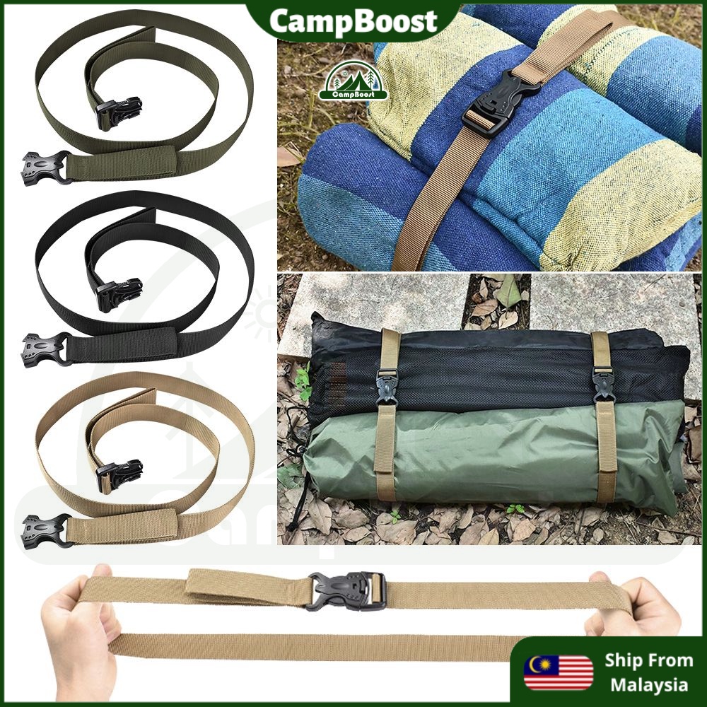 CampBoost Multipurpose Camping Buckle Storage Strap Outdoor Hiking ...