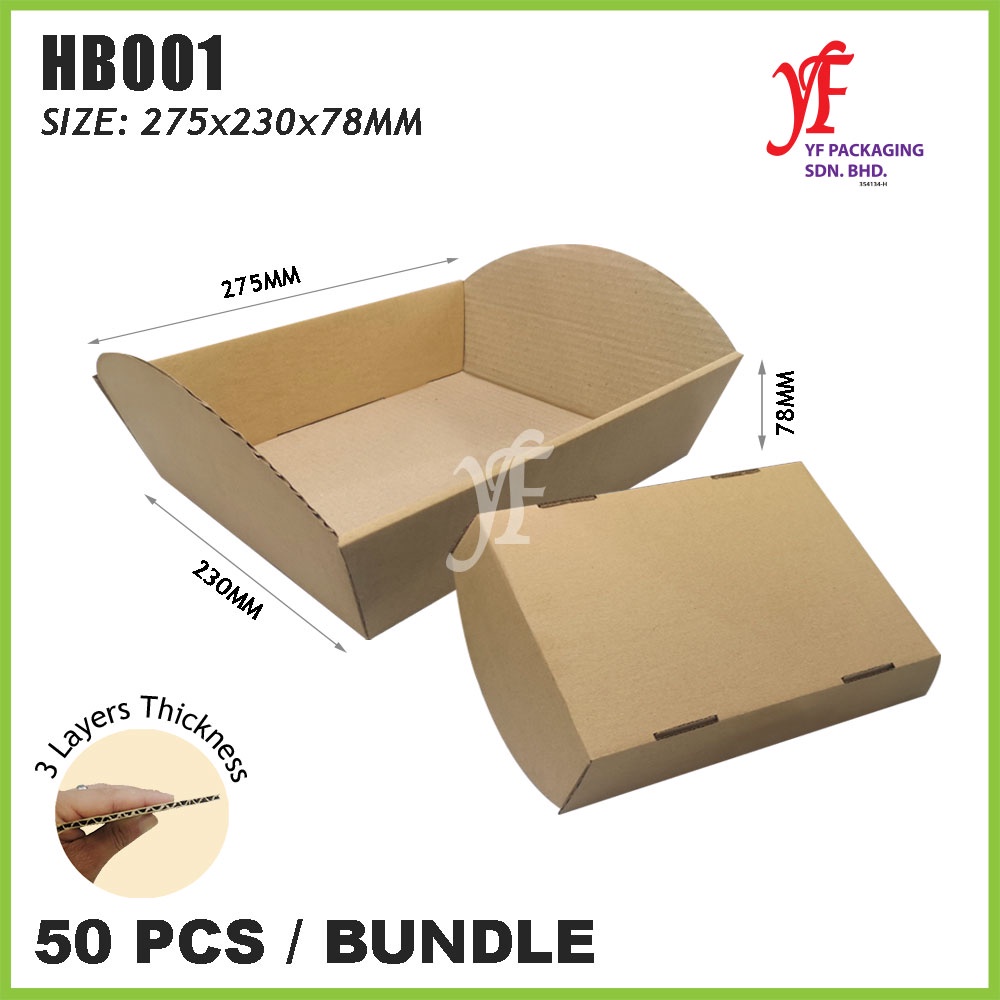 Hamper Base Box Hamper Base Box Carton Box Packing Packaging Box Kotak ...