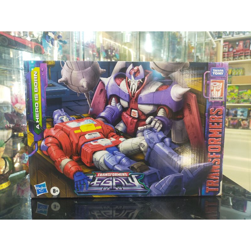Transformers Legacy A Hero is Born 2-pack Alpha Trion & Orion Pax ...