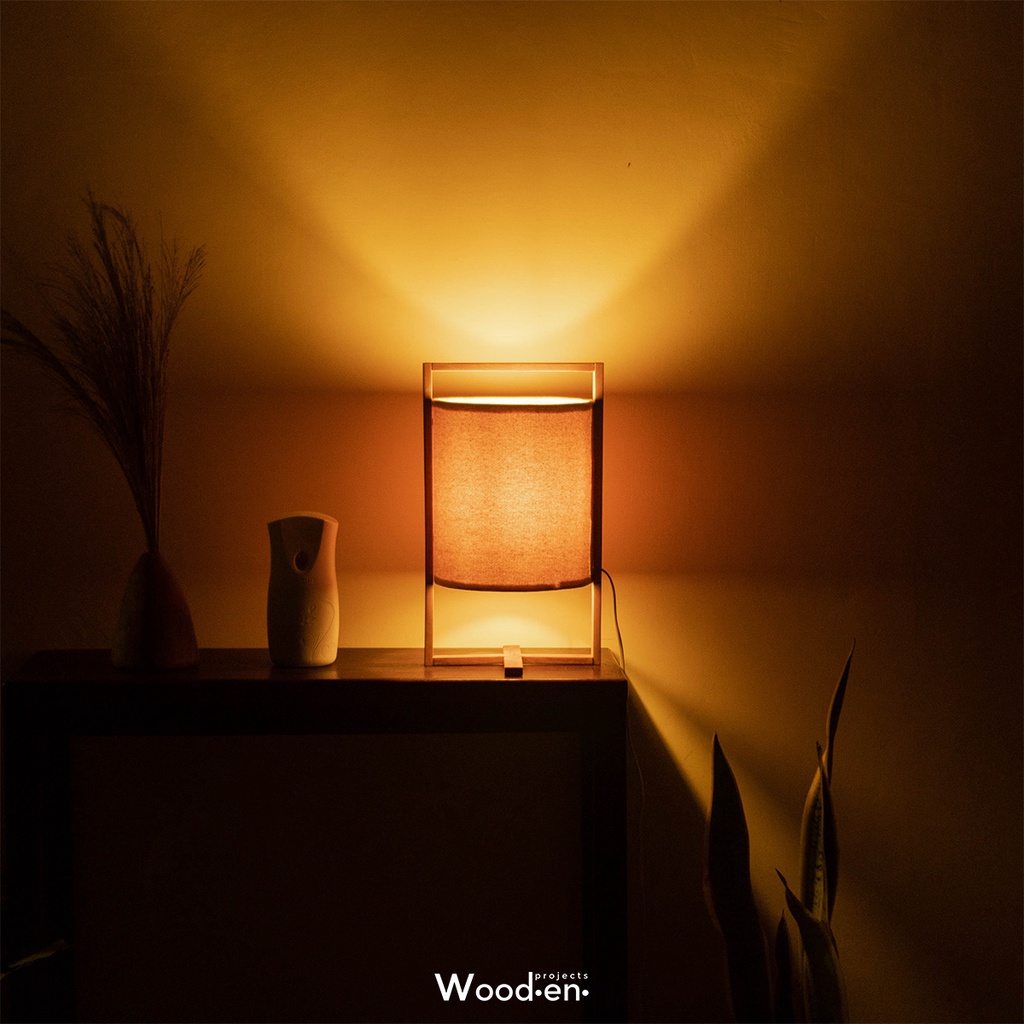 KAYU Wooden Projects Bedroom Lamp Wooden Table Minimalist Aesthetic ...