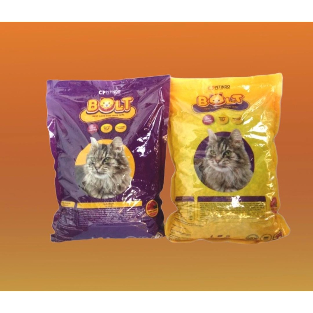 Bolt CAT FOOD 1kg TUNA Fish Shape CAT DRY FOOD DRY Feed Pellets ...