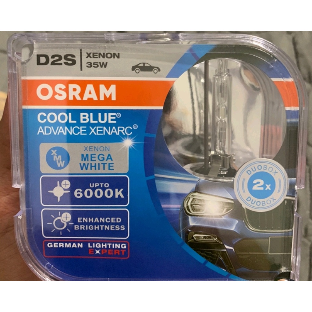 Osram Classic 4300K 6000K Standard Xenon Bulbs Bulb Mentol Lampu D1S ...