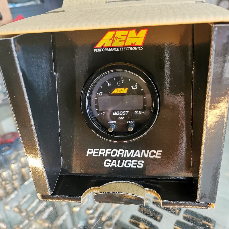 Aem x series digital boost gauge meter 2.5bar or 4bar | Shopee Malaysia