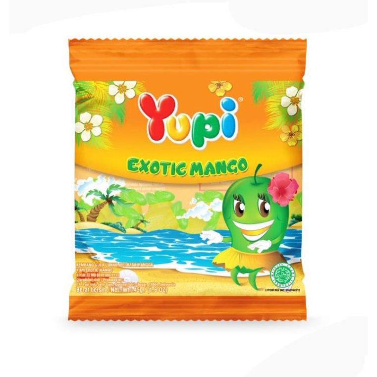 Yupi Gummy Candies 45gr - Yupi Candy Jelly Strawberry Kiss/Neon/Bears ...