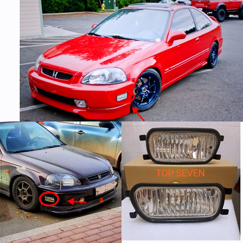 Intersection Lamp Honda Bumper Light Lampu SV4 CIVIC EG EK EG6 EG9 EJ ...