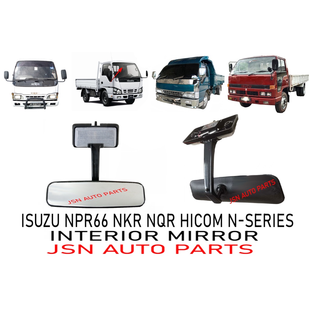 INTERIOR MIRROR ISUZU NPR NHR HICOM NKR NQR N-SERIES ROOM MIRROR LORRY ...