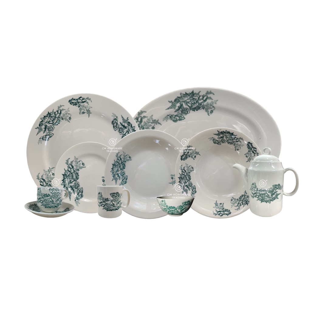 Claytan 112 Kopitiam Set Pinggan Mangkuk | Tableware loose piece ...