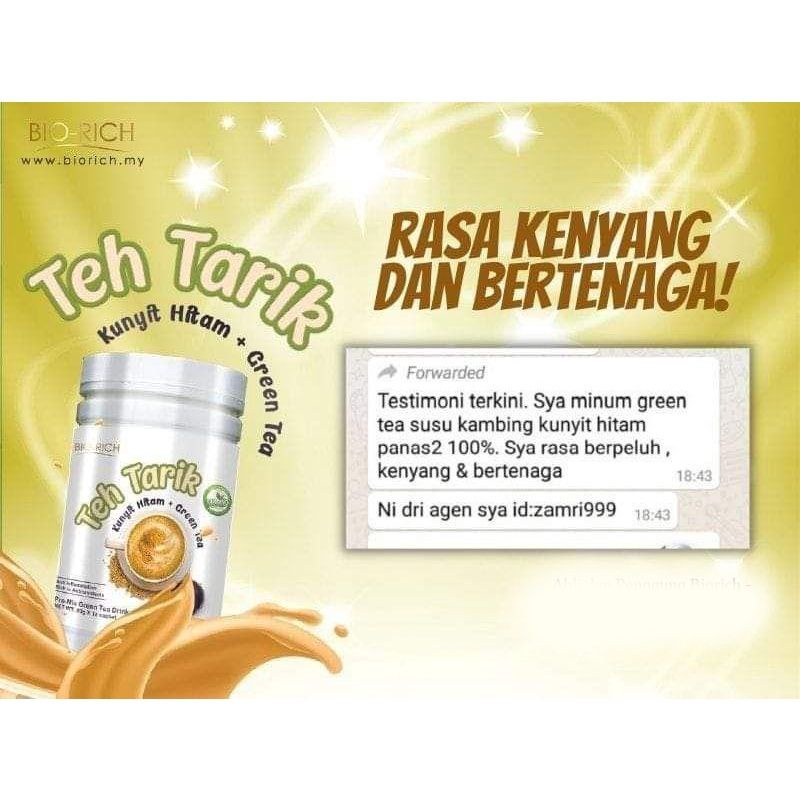 🌟 Teh tarik kunyit hitam bio rich | Shopee Malaysia