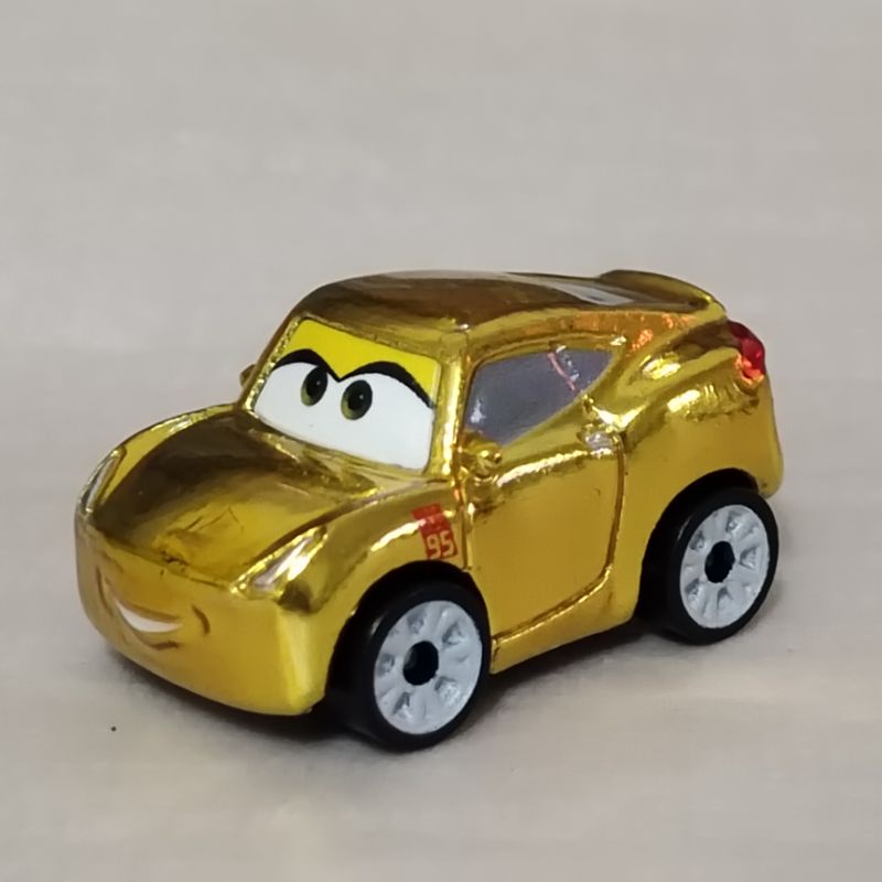 Disney Pixar Cars Mini Racers Cruz Ramirez Metallic Gold Loose | Shopee ...