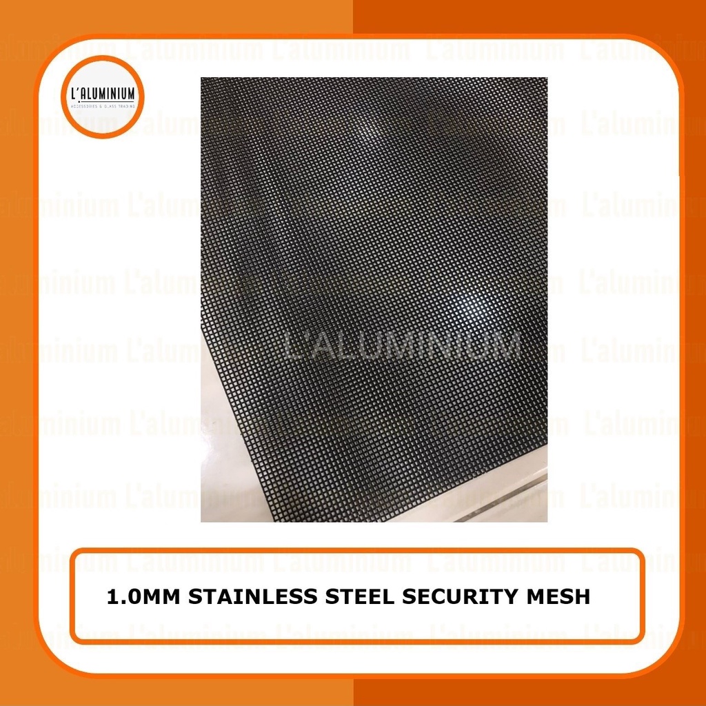 SUS304 1.0MM STAINLESS STEEL SECURITY MESH | Shopee Malaysia