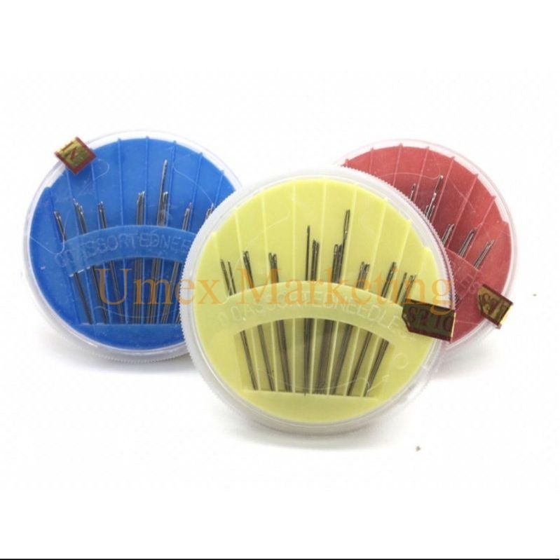 1007 Assorted Sewing Needle Set / Jarum Jahit 1's | Shopee Malaysia