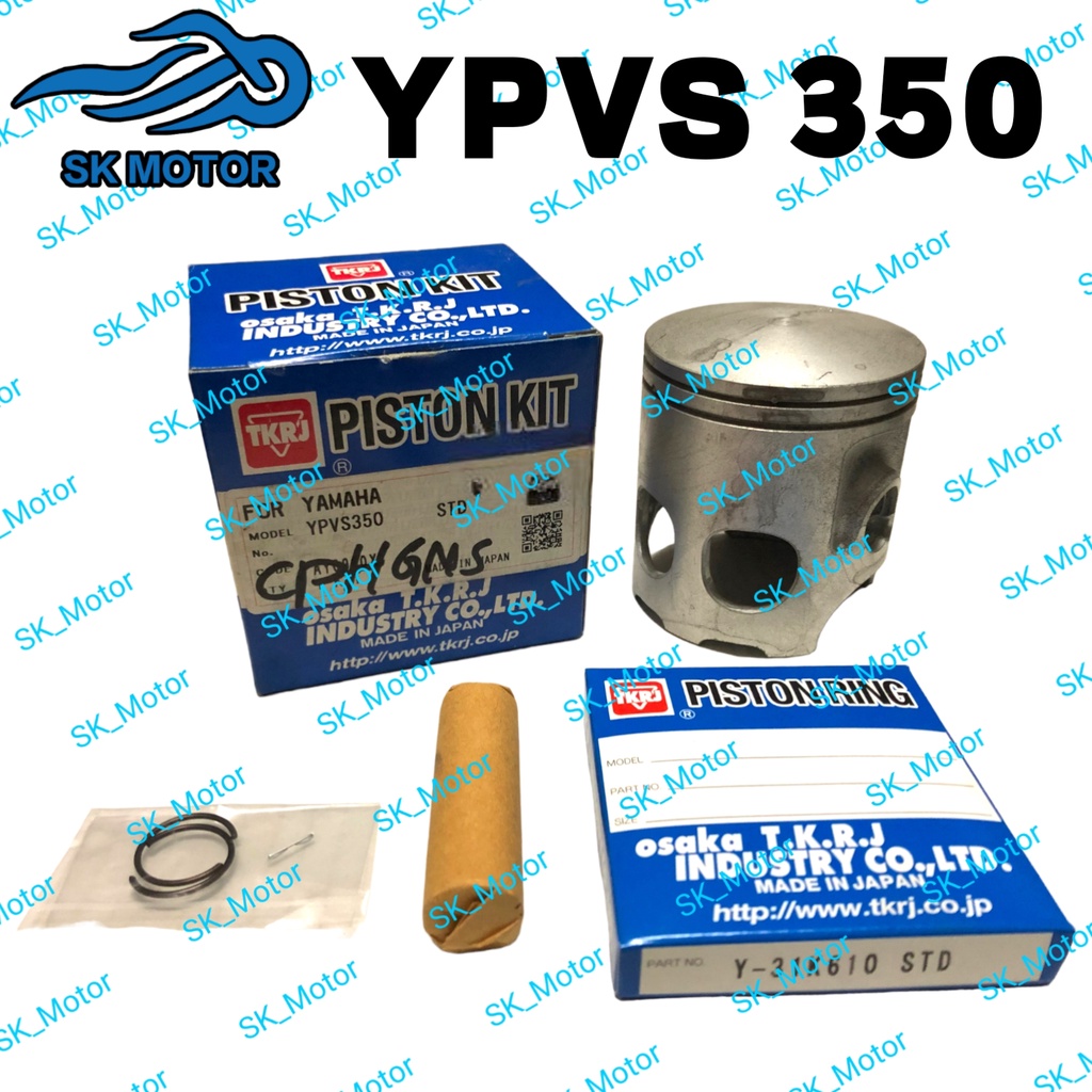 TKRJ STD~200 (Made In Japan) Yamaha YPVS350/ RD350YPVS Racing Piston ...