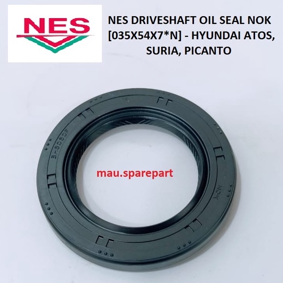 NES DRIVESHAFT OIL SEAL NOK [035X54X7*N] - HYUNDAI ATOS, SURIA, PICANTO ...