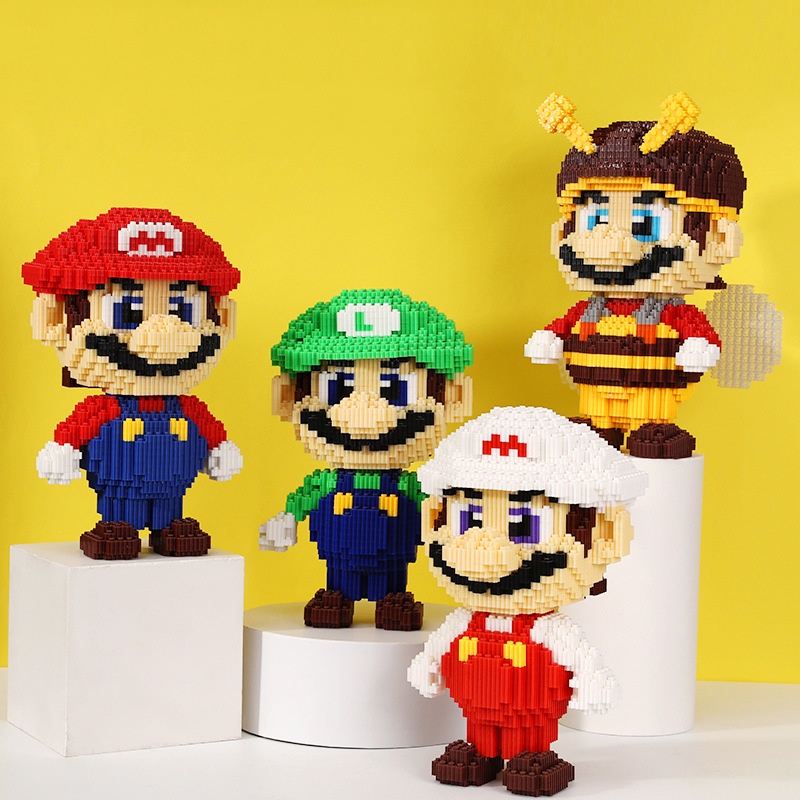 Magic Block Super Mario Big Building Blocks Toys | Shopee Malaysia