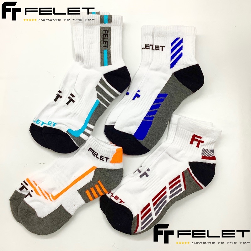 Fleet Felet Ankle Sport Socks Cotton BW2006 | Shopee Malaysia
