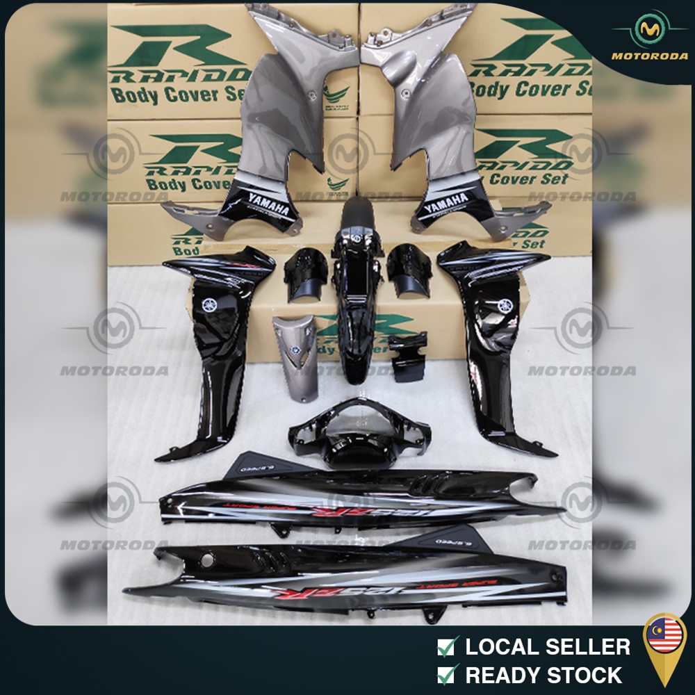 Rapido Cover Set Assembly Y125ZR (10) (Sticker Tanam) | Shopee Malaysia