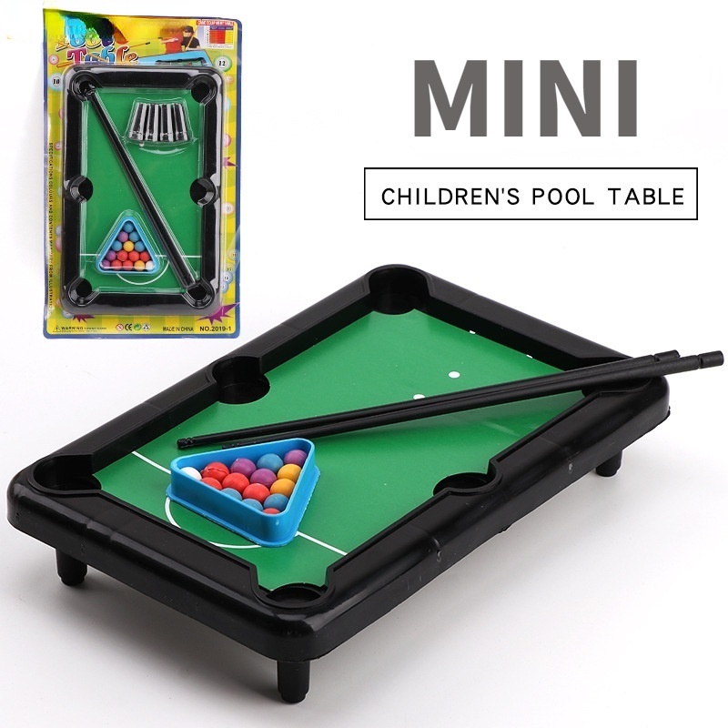 Kid's Mini Billiard Table Portable Outdoor Puzzle Billiard Toy ...