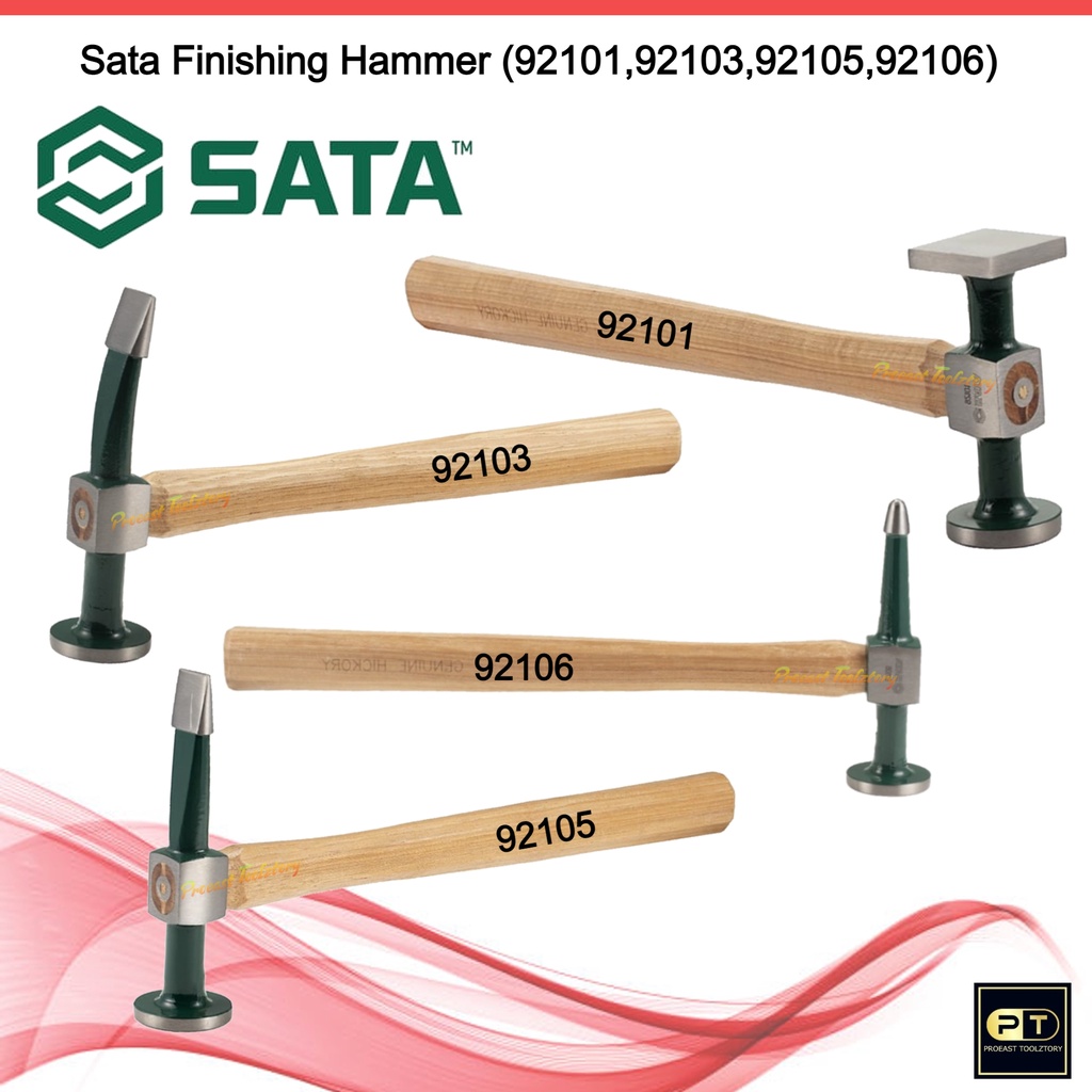 Sata Finishing Hammer ( 92101, 92103, 92105, 92106 ) | Shopee Malaysia