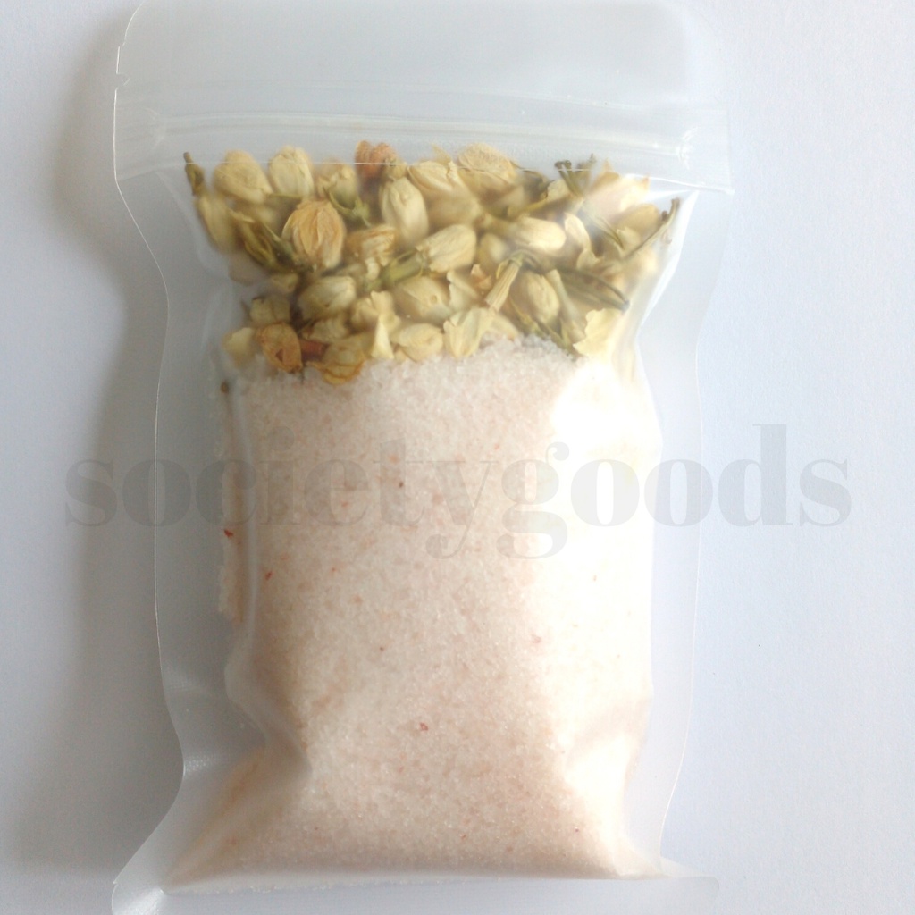Jasmine Bath salt - Garam rendam mandi bunga Melur - untuk rendam kaki ...