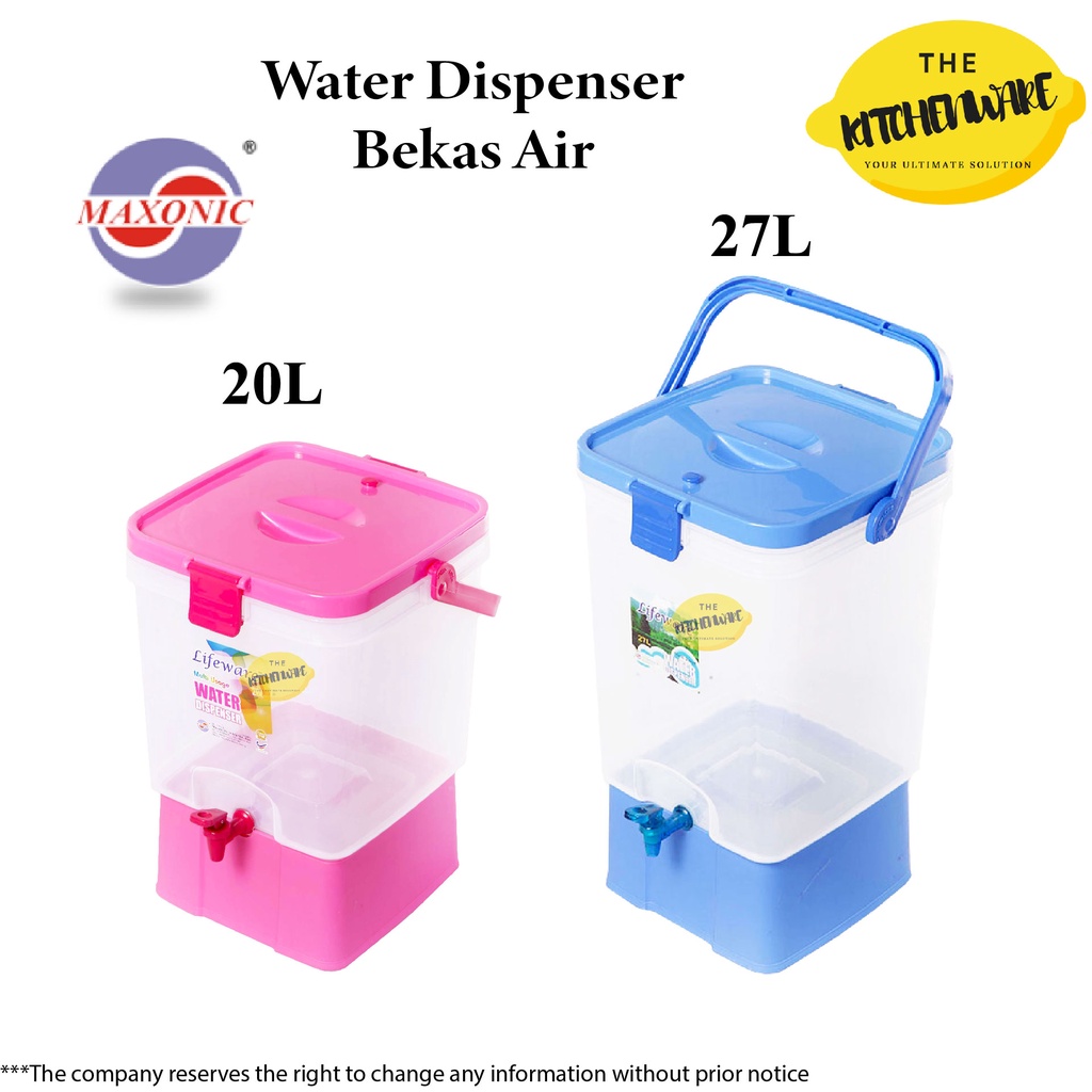 Maxonic Water Dispenser 20L 27L Dispenser Minuman / Tong Air / Bekas ...